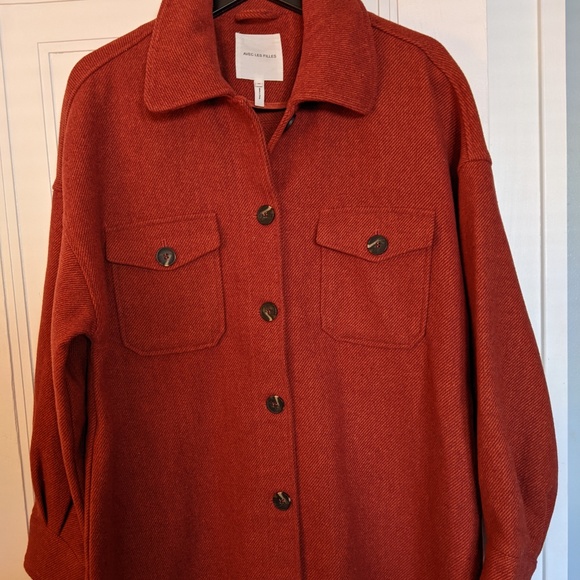 Avec Les Filles | Jackets & Coats | New Burnt Orange Shaket | Poshmark